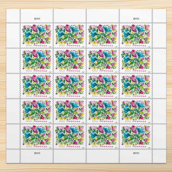 Celebration Blooms Stamps | USPS.com