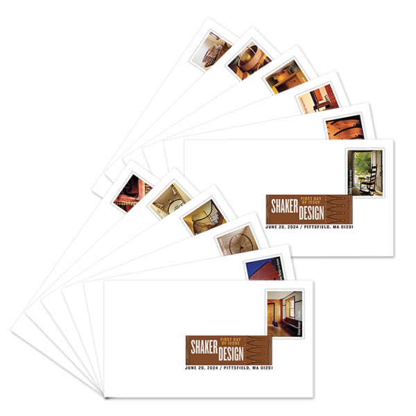 Shaker Design Digital Color Postmark | USPS.com