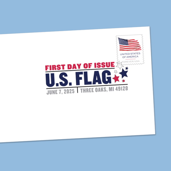 U.S. Flag 2025 Digital Color Postmark, Stamp from Book of 20 | USPS.com