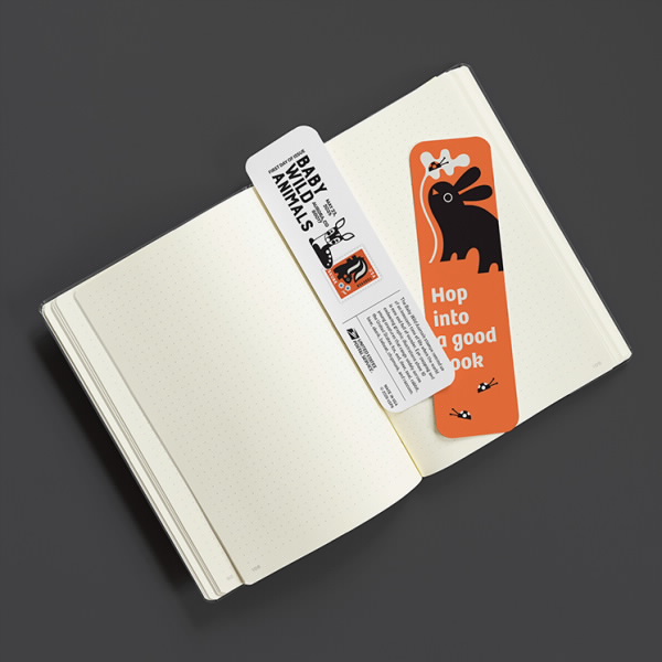 Baby Wild Animals Bookmark | USPS.com
