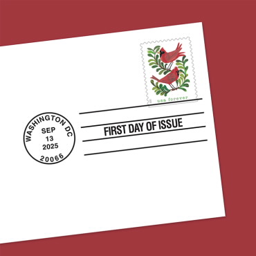 Holiday Cheer First Day Covers | USPS.com
