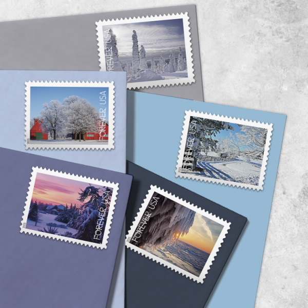 Winter Landscapes Stamps | USPS.com