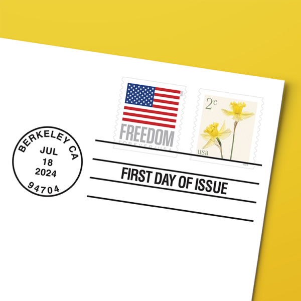 Daffodils First Day Cover, Stamp from Coil of 10,000 | USPS.com
