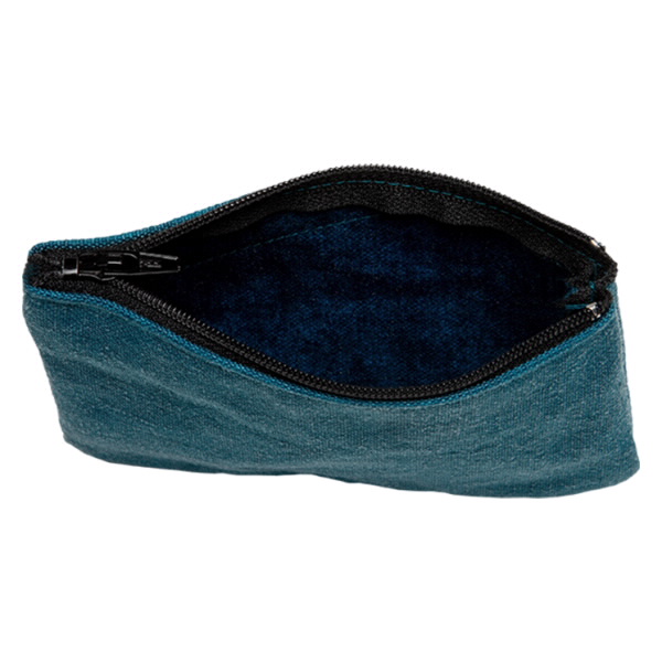 Upcycled Mailbag Coin Pouch, Teal | USPS.com