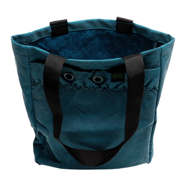 Upcycled Mailbag Tote, Teal | USPS.com