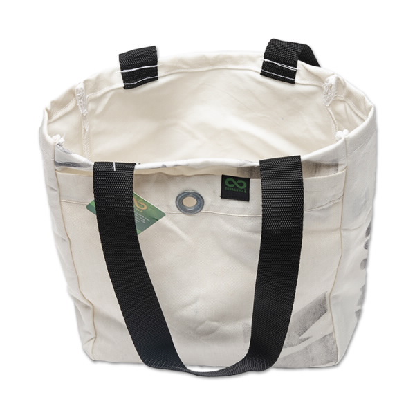 Upcycled Mailbag Tote, Natural | USPS.com