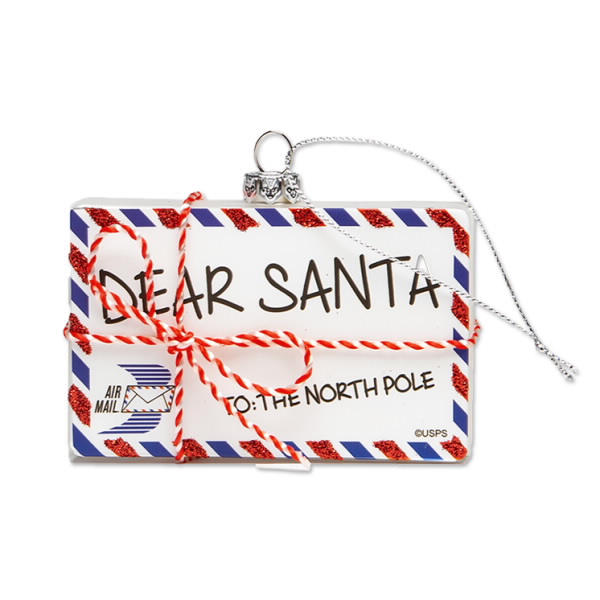 Dear Santa Envelope Ornament | USPS.com