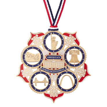 America 250 American Icons Ornament | USPS.com